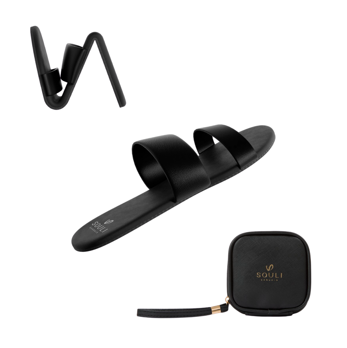 Step into comfort: Foldable sandals that fit in your purse! – Souli